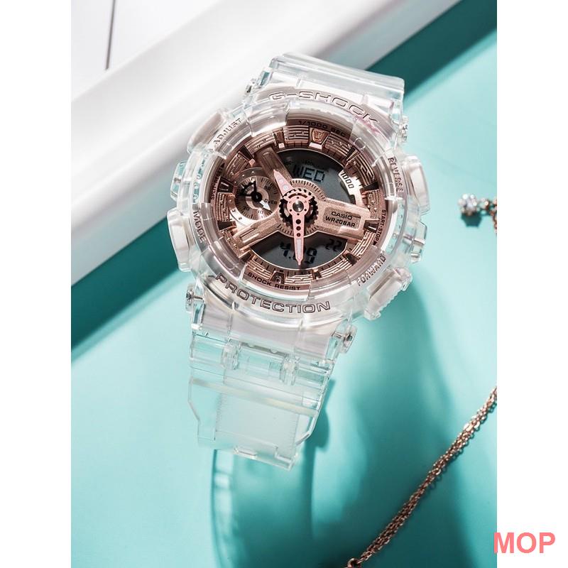 watch band 【3YEAR WARRENTY】Casio Casio G-SHOCK transparent rose gold ...