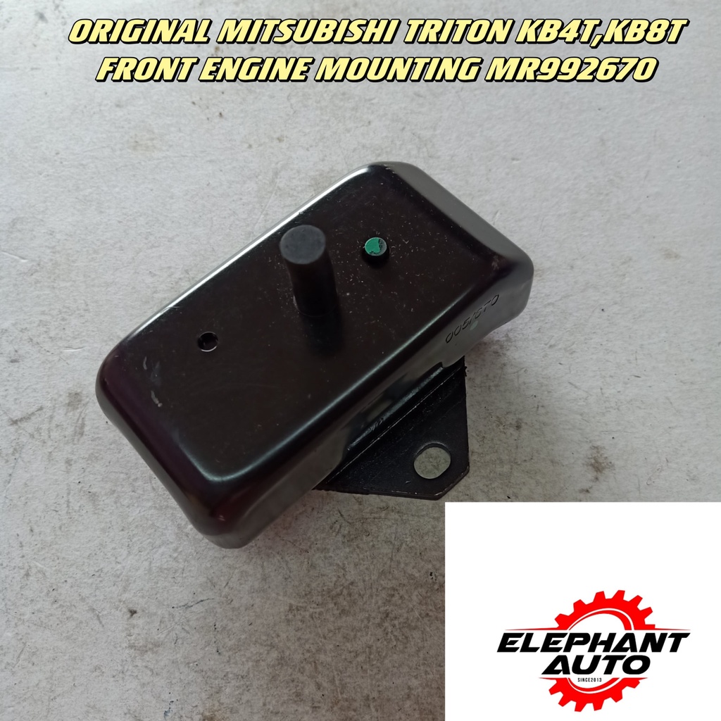 ORIGINAL MITSUBISHI TRITON KB4T,KB8T FRONT ENGINE MOUNTING MR992670 ...