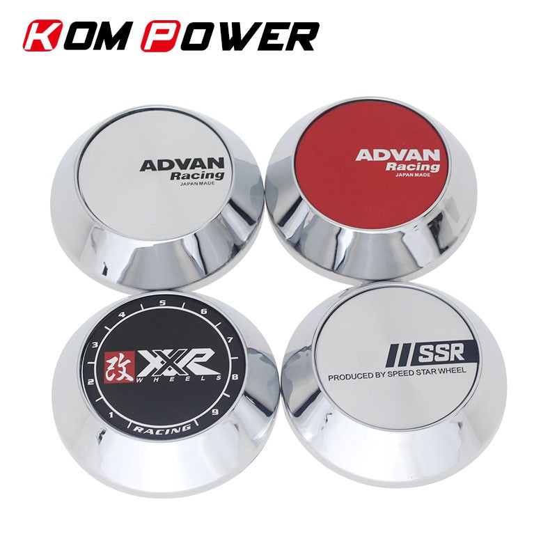4pcs 65mm JDM advan racing wheel hub caps ssr center wheel cap xxr ...