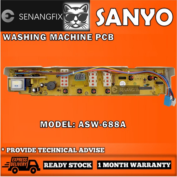 ASW-688A Sanyo PCB BOARD / PWA-895A Pensonic PCB Board | Shopee Malaysia