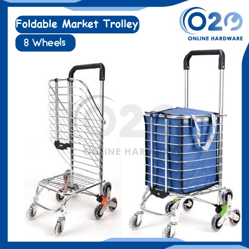 Market Troli Pasar Market Trolley Foldable Climber Trolley Pasar ...