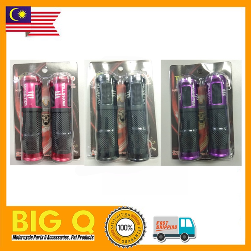 MOTORCYCLE HANDLE GRIP MONSTER (SH) | Shopee Malaysia