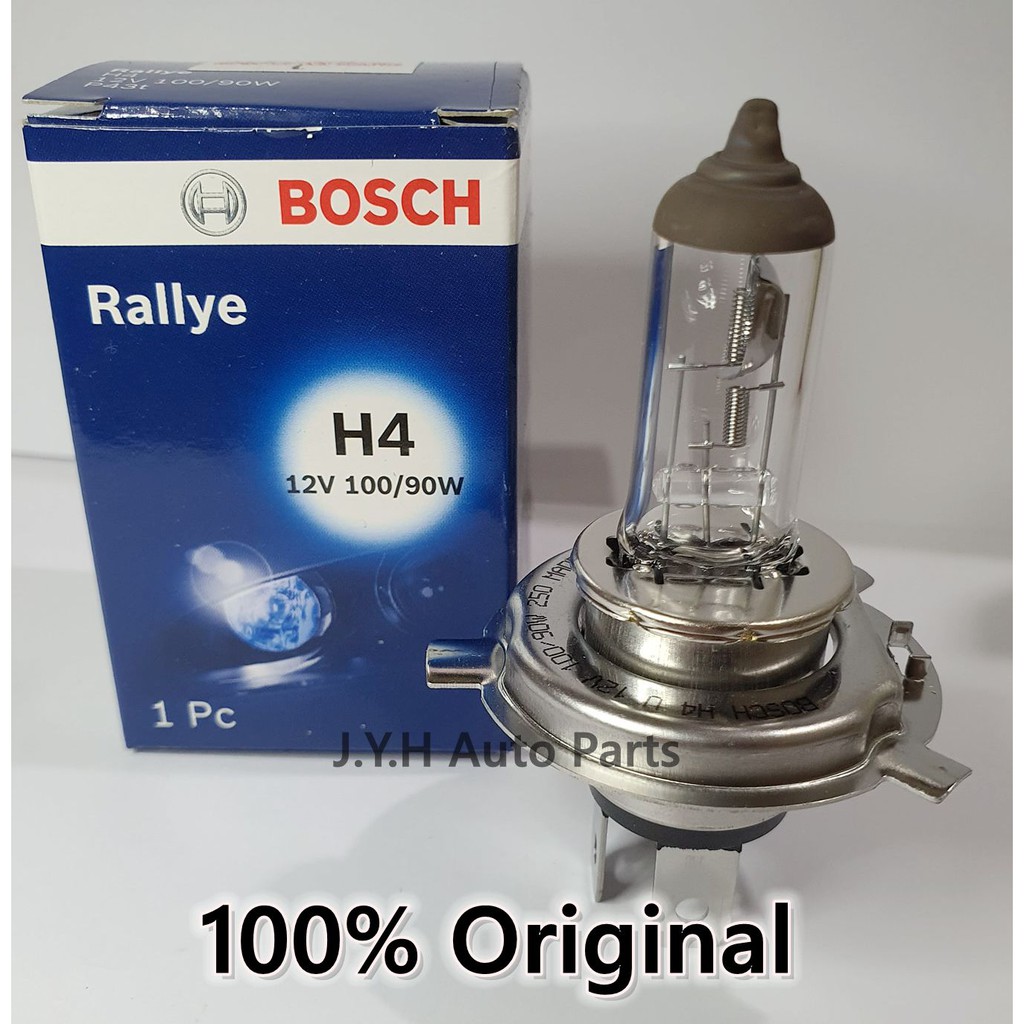 Bosch H4 Bulb 12V 100/90W（Original）For All Car H4 Size Head Lamp Bulb Bosch H4 | Shopee Malaysia