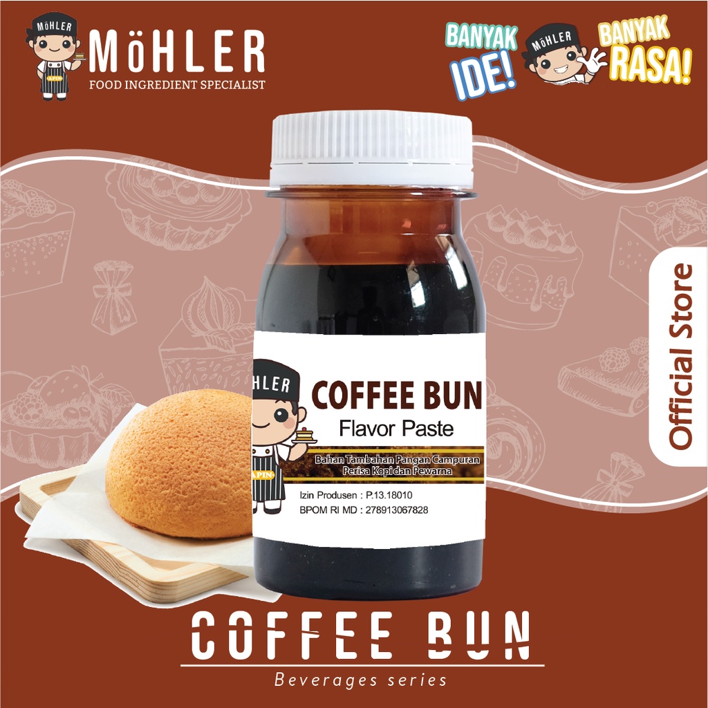 Distribute by MoHLER Malaysia -🍞 Coffee Bun Flavour Emulco Paste 60 gr ...