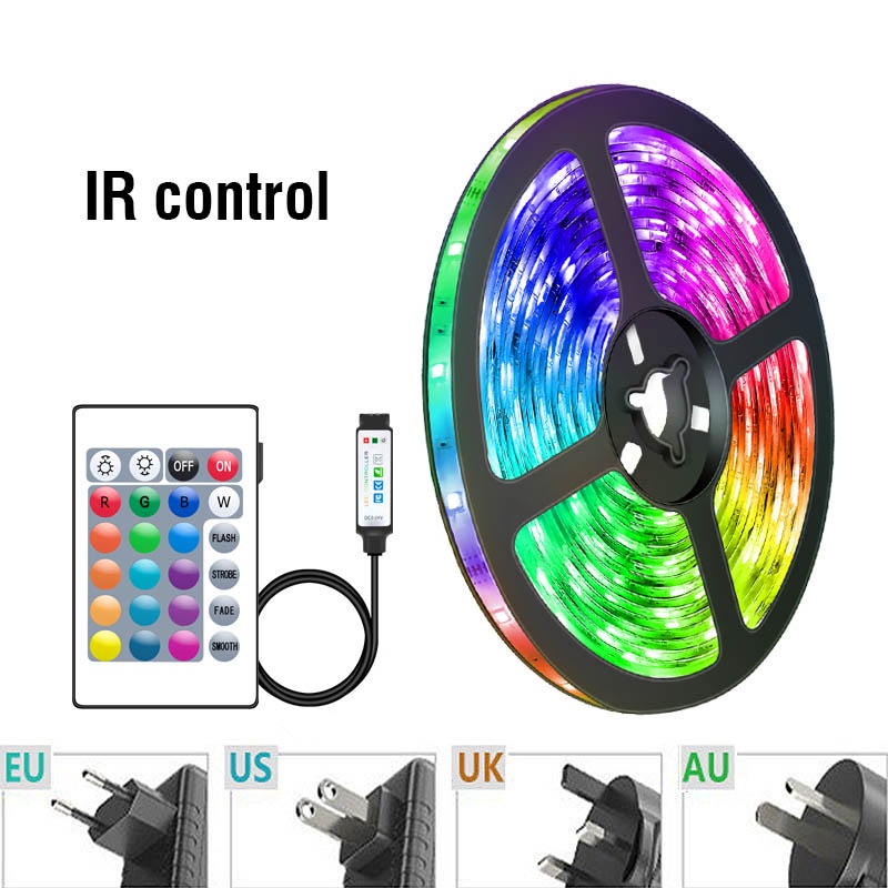 5M-30M Bluetooth LED Strip 5050 IP20 RGB Strip LED Light Flexible ...