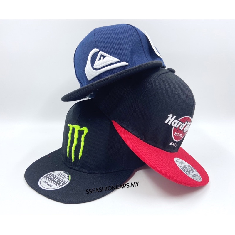 Cap Variety of Quicksilver Hard Rock Trucker Cap | Shopee Malaysia