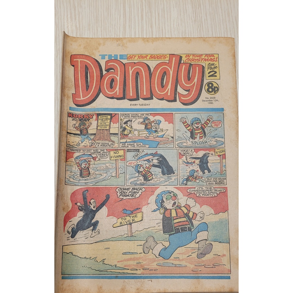 The Dandy Comics No. 2038 | Shopee Malaysia