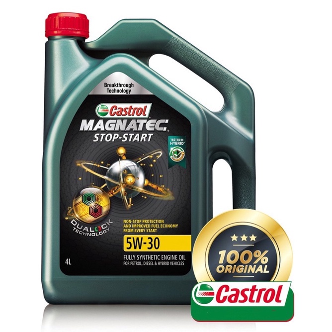 3419579 Castrol Magnatec DUALOCK STOP-START 5w30 Fully Synthetic Engine ...