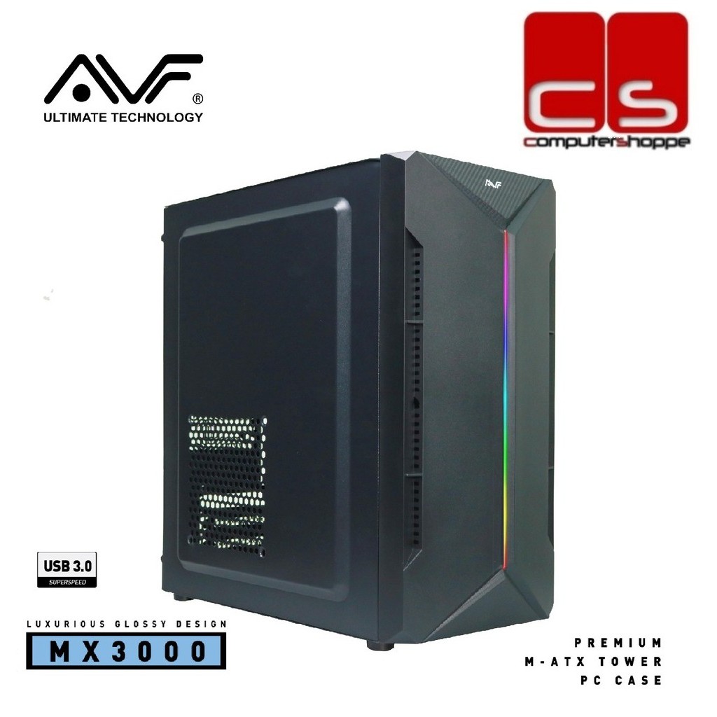 AVF MX Series Premium M-ATX Tower PC Case (AC-MX1000/MX2000/MX3000 ...