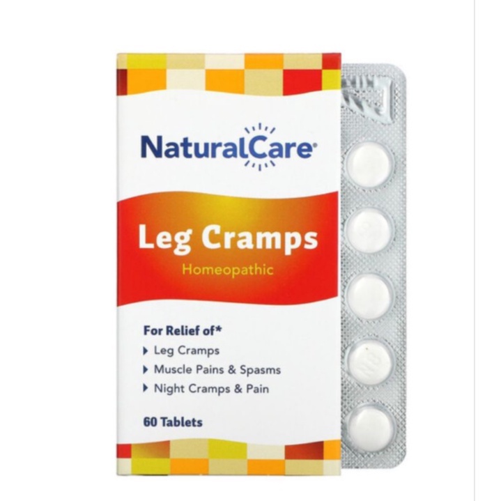 NATURALCARE Leg Cramps, Muscle Pain, Night Cramp & Spasms 60 Tablets ...