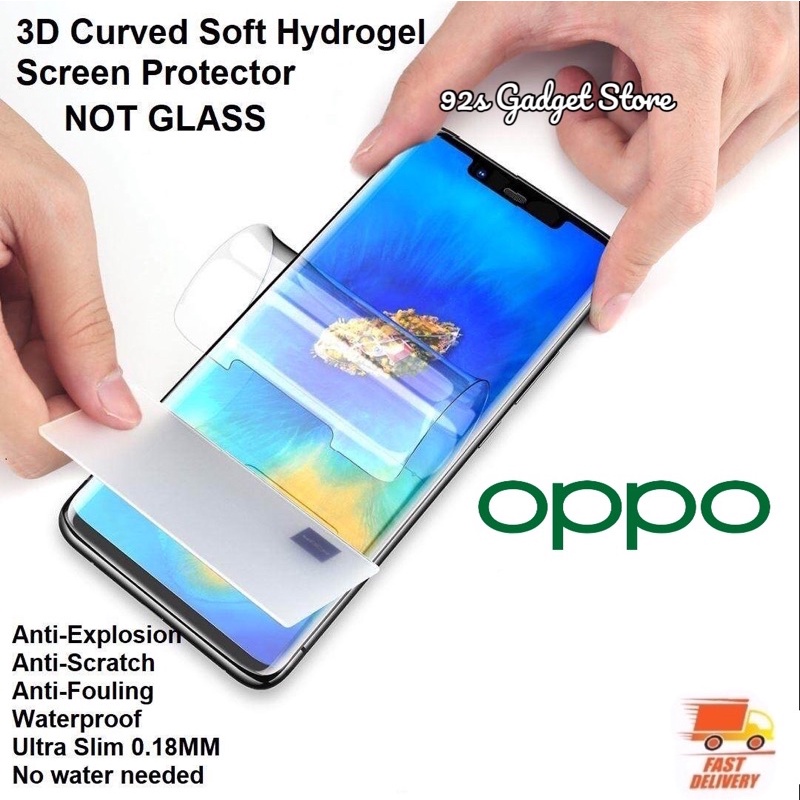 Oppo RENO 11/11 PRO/8T(5G)/6 Pro/5 Pro/4 Pro Unbreakable Membrane Full ...