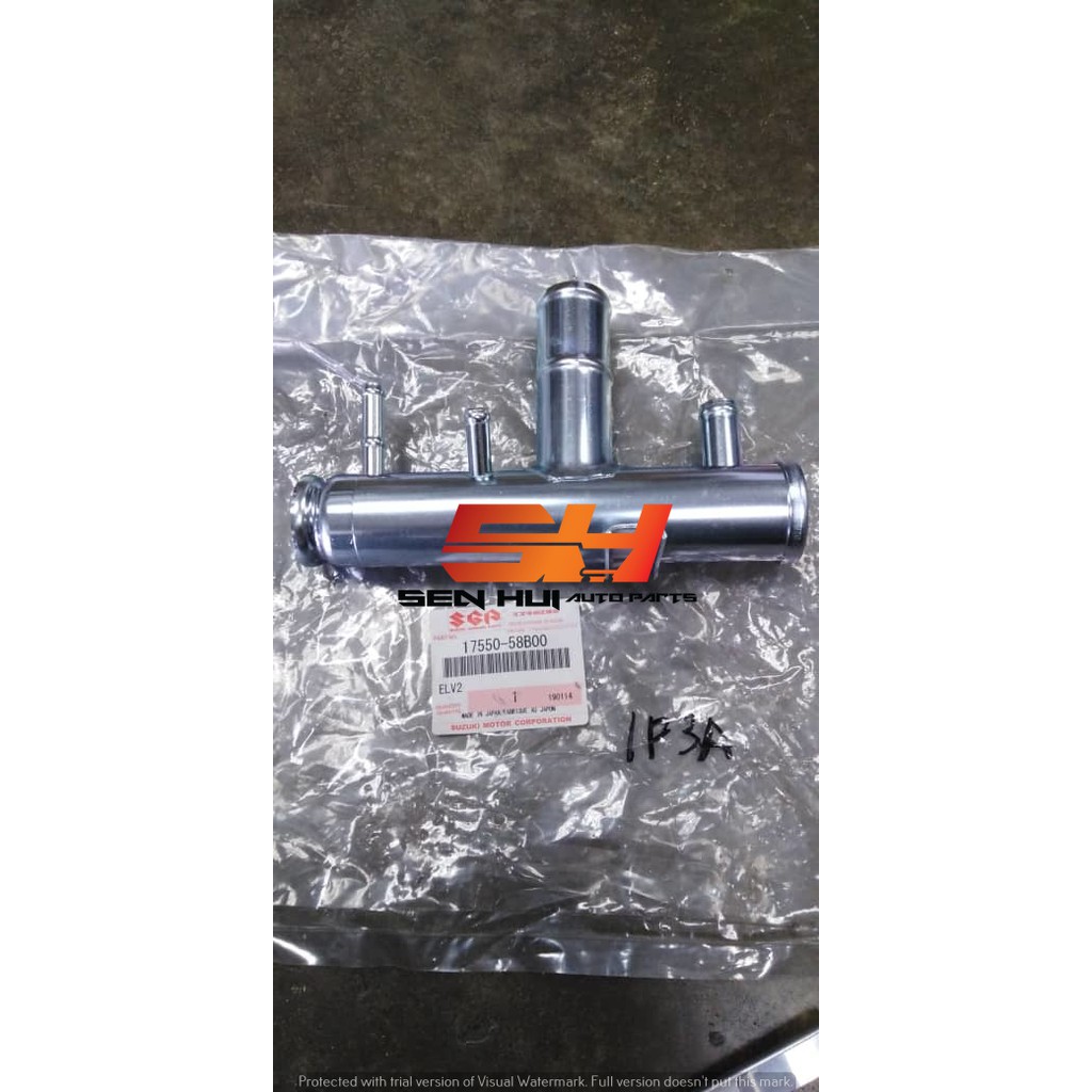 SUZUKI Vitara WATER PIPE straight inlet 17550-58B00 Genuine Part ...