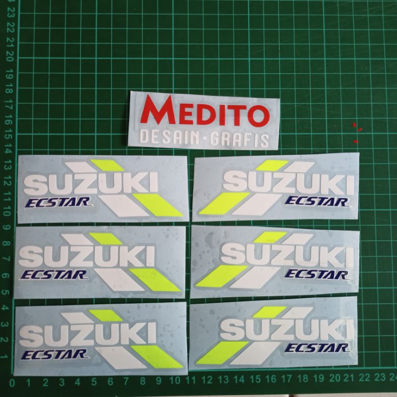 Suzuki Ecstar Sticker Cutting | Shopee Malaysia