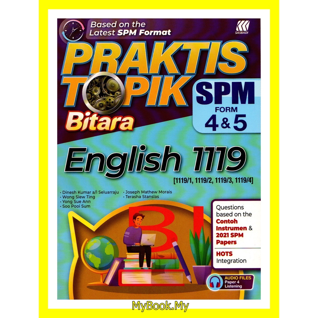 MyB Buku Latihan : Praktis Topik SPM - English 1119 (Sasbadi) | Shopee ... MyB Buku Latihan : Praktis Topik SPM - English 1119 (Sasbadi) | Shopee ...