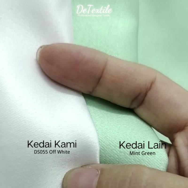 DeTextile Heavy Premium Duchess Satin Bridal Satin Fabric for Wedding ...