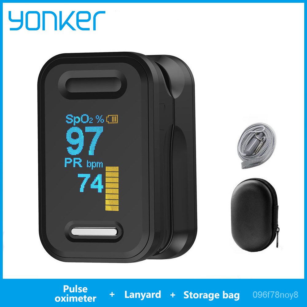 Yonker&Yongrow Standard Pulse Oximeter Oxygen Monitor Finger Spo2 Pulse ...
