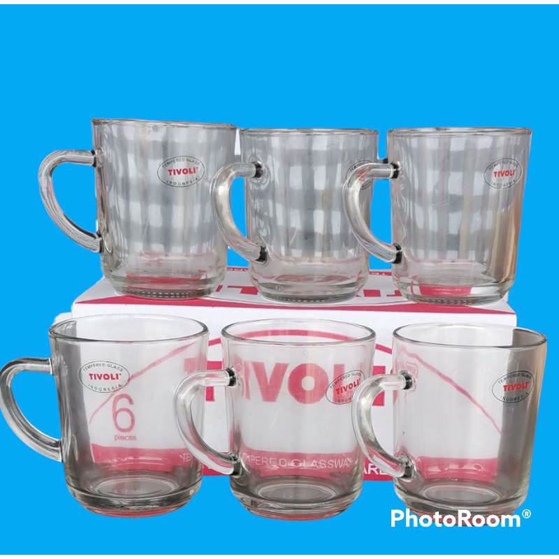 Mug 245ml/Tumbler /Glass kaca/tahan panas/tempered glass/ | Shopee Malaysia