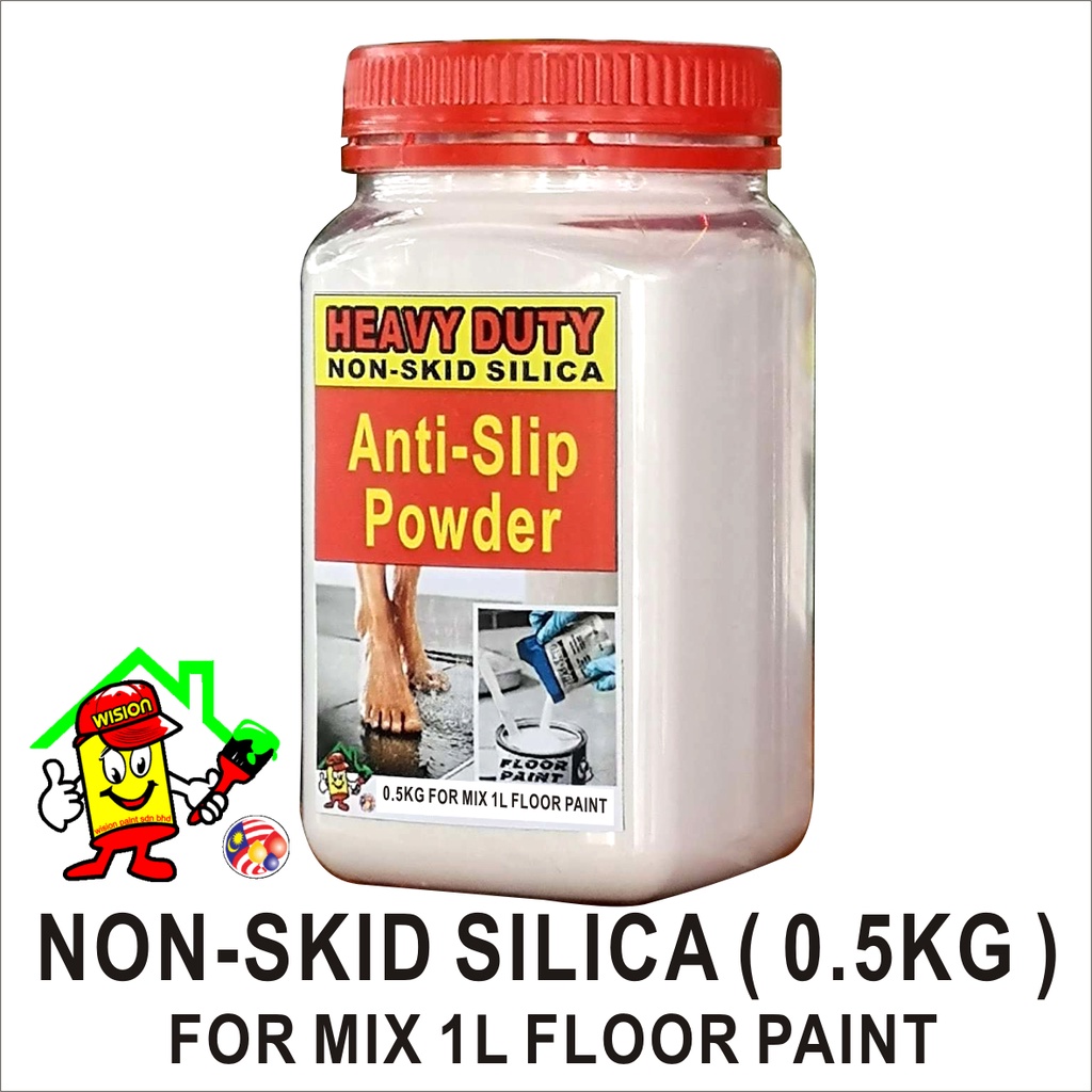 POWDER ANTI-SLIP ( 0.5KG ) / HEAVY DUTY / NON SKID SILICA / FOR MIX 1L ...