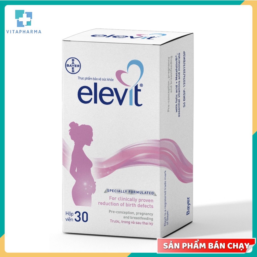[ 100% GENUINE - VITAPHARM] Elevit Multivitamin for Women Before ...