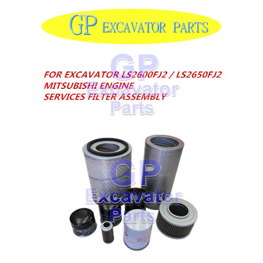 LS2600FJ2 / LS2650FJ2 SUMITOMO EXCAVATOR SERVICES FILTER SET | Shopee ...