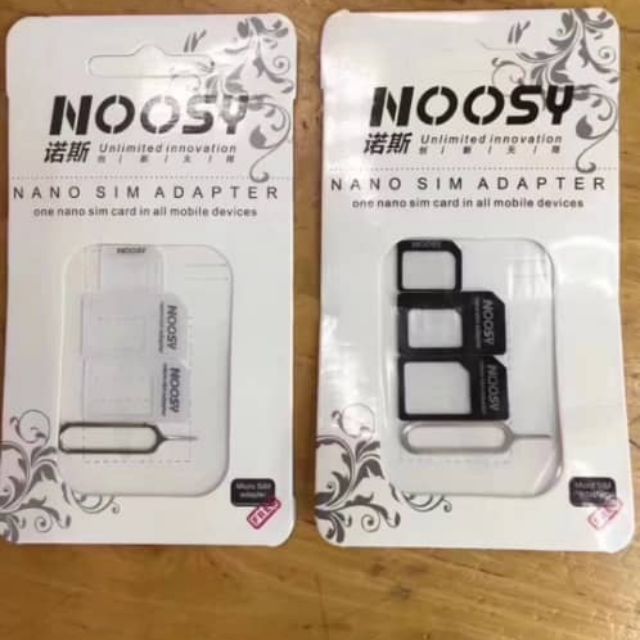 Noosy Sim Adapter (Black/White) | Shopee Malaysia