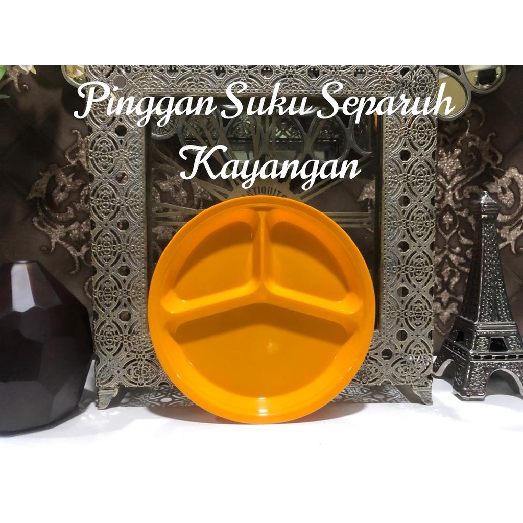 Pinggan Suku-Suku Separuh Pinggan Diet Orang Dewasa suku Portion Plate ...