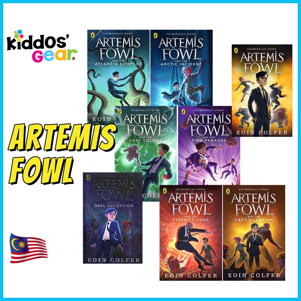Artemis Fowl 8 Books Collection Set | Shopee Malaysia