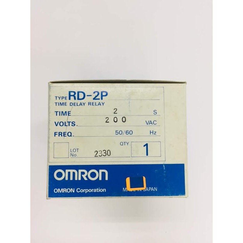 OMRON OFF DELAY RELAY RD2P AC200 2S | Shopee Malaysia