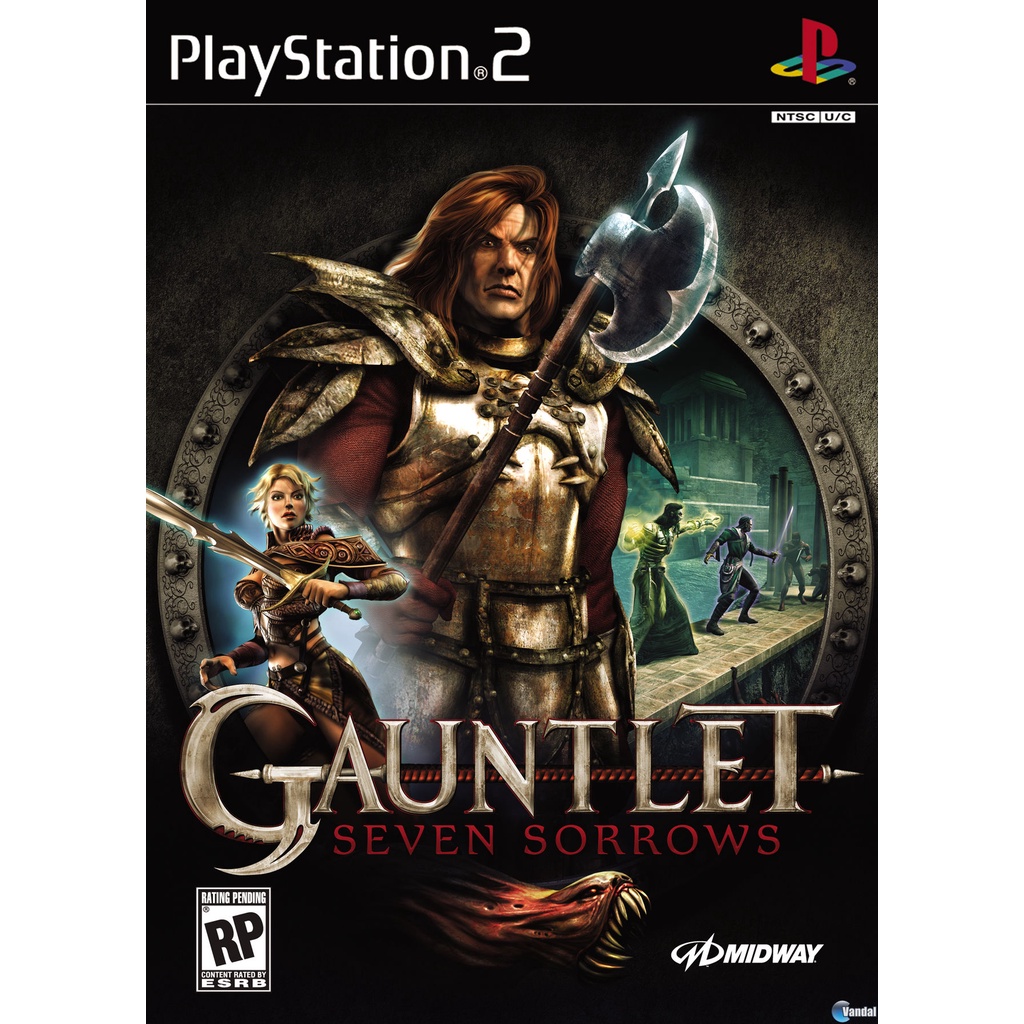 🔥PS2 CD DVD Games🔥 Gauntlet - Seven Sorrows , Dvd game Playstation 2 ...