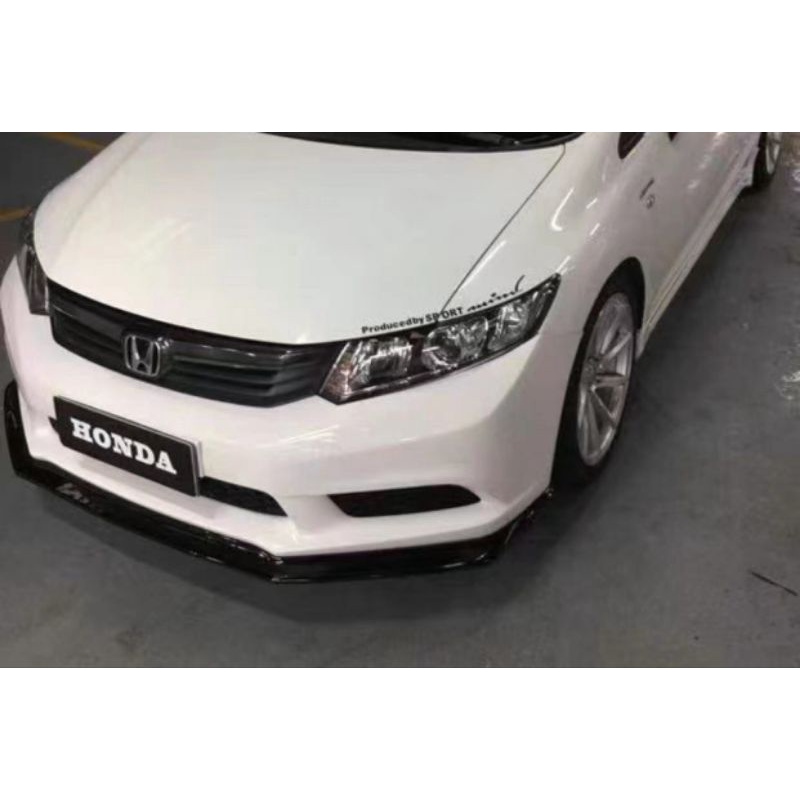 Honda Civic FB 2012-2015 front lips front diffuser lips bodykit ...