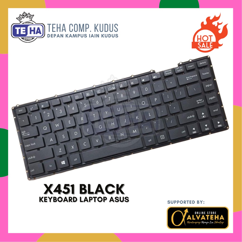 Asus X451 X453 X455 Series Keyboard – Asus Laptop Keyboard | Shopee ...