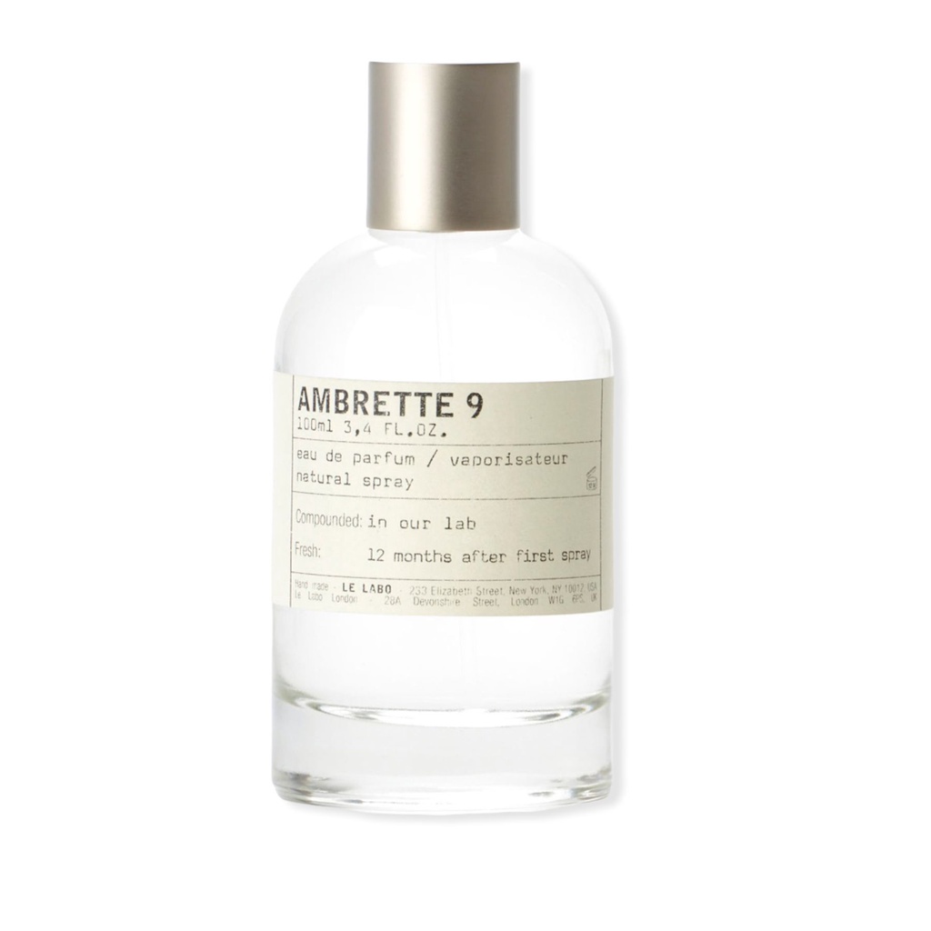 AMBRETTE 9 Eau de Parfum (10ml / 15ml / 50ml / 100ml) - GENUINE Le Labo ...