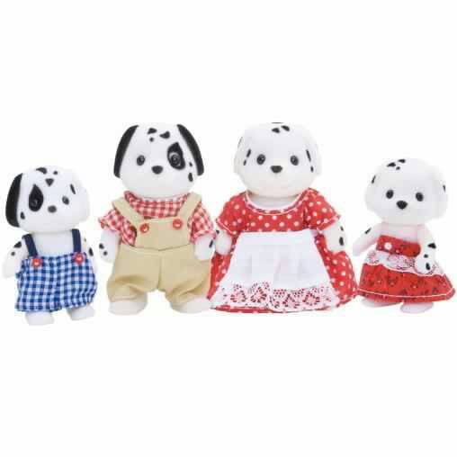 Sylvanian Original Families 3101 - Dalmatian Family (rare) | Shopee ...