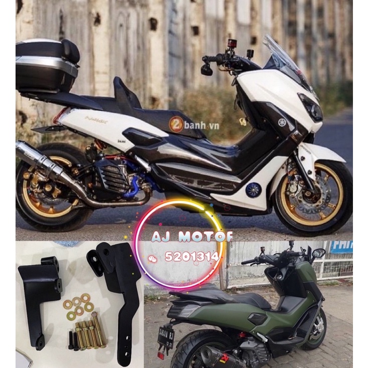 NMAX155 V1 ABSORBER BRACKET MODIFY SINGLE MONOSHOCK YAMAHA NMAX-155 ...