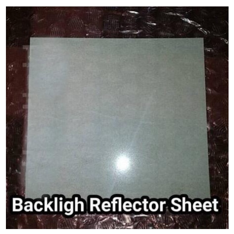 CAHAYA PUTIH Backlight reflector LCD Light reflector Milky White ...