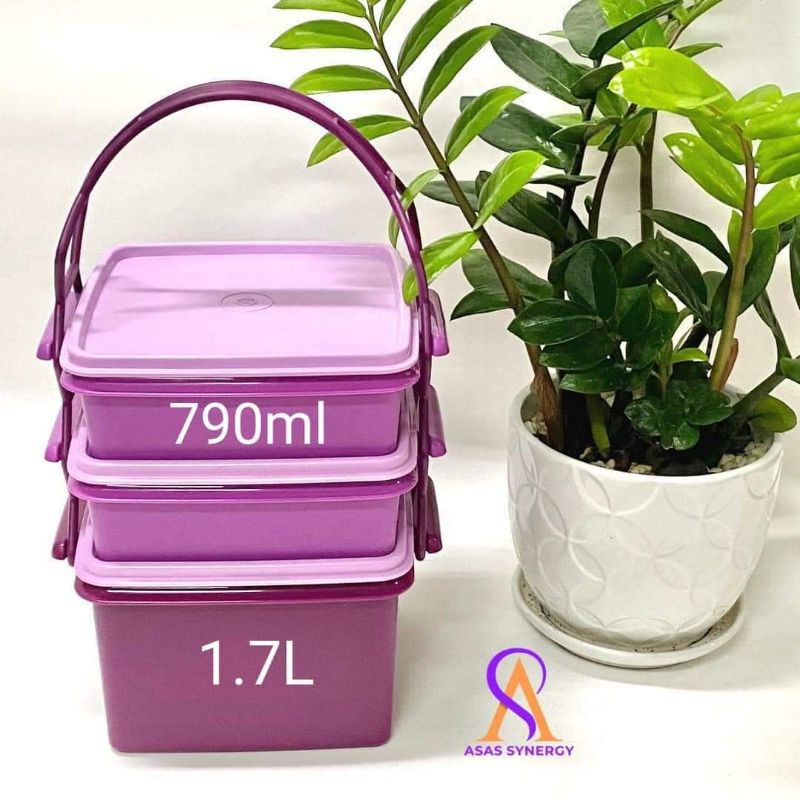 Tupperware Bekas Bertingkat | Shopee Malaysia