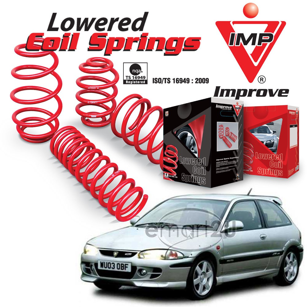 Proton GTi / Gen2 / Satria IMP Lowered Sport Spring | Shopee Malaysia
