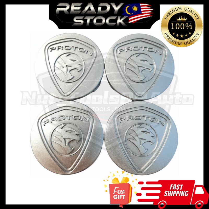 Original% { Proton Cap } Silver Warna Ori Preve Exora Iriz Persona Waja ...