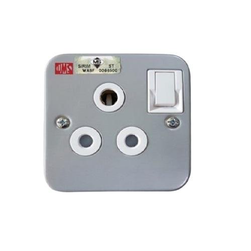 UMS 1215M Metal Clad Switched Socket Outlet 15A 1G | Shopee Malaysia