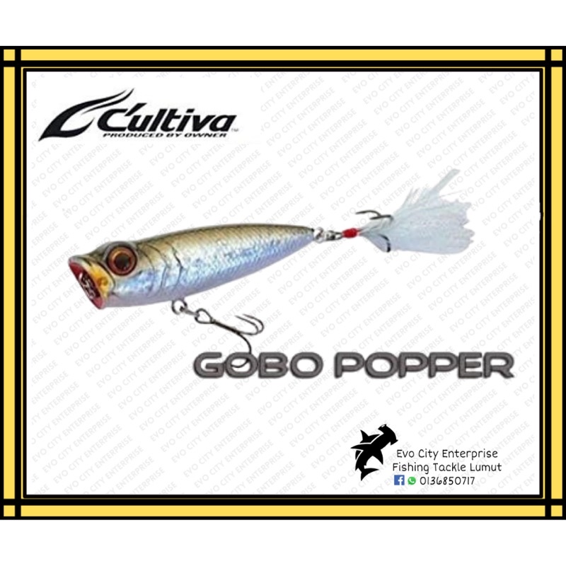 Owner Gobo Popper 60mm / 6.3g GP60 | Shopee Malaysia