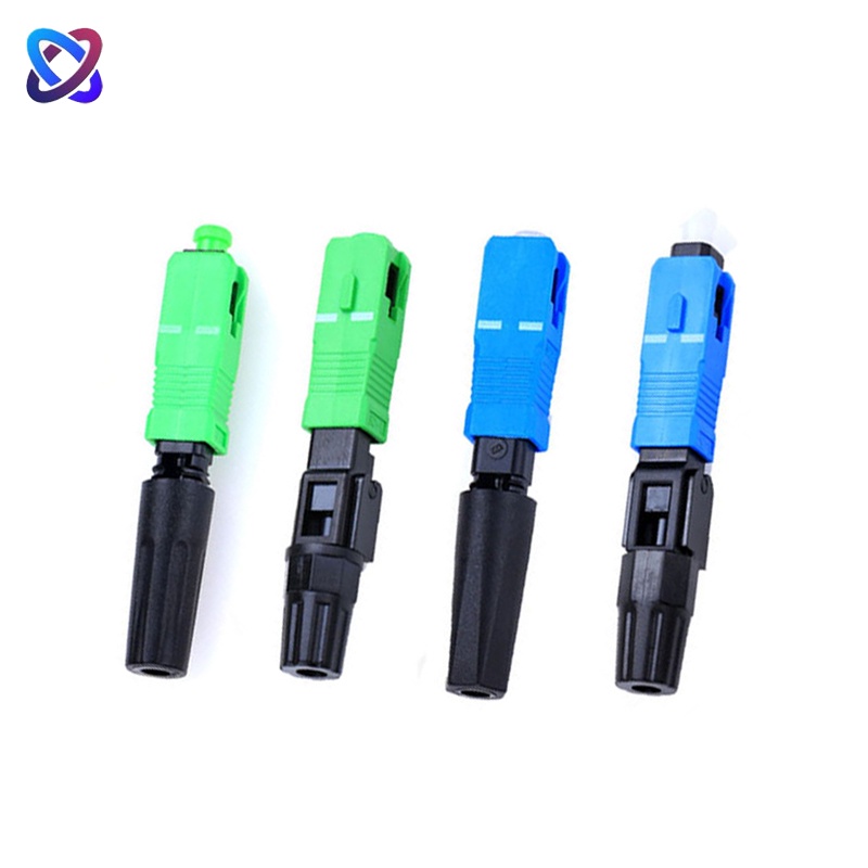 10 Optical Fiber Quick Connectors FTTH SC UPC SC APC Optical Fiber ...