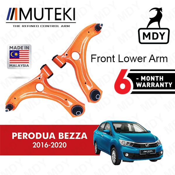 [L+R]MUTEKI Front Lower Arm For Perodua Bezza (2016-2020) | Shopee Malaysia