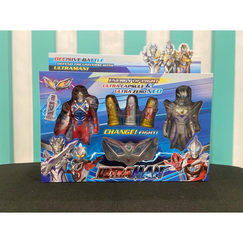 TOY ULTRAMAN CAPSULE & ULTRAMAN ZERO NEO | Shopee Malaysia