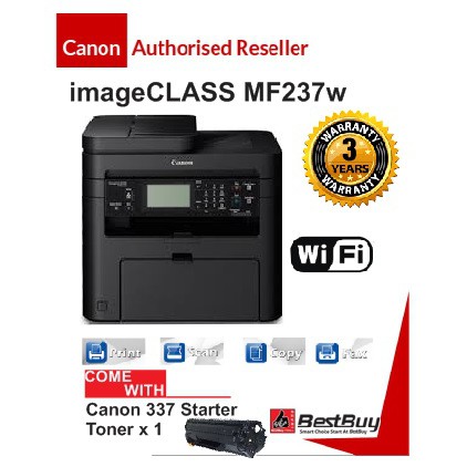 Canon ImageCLASS MF237W Wifi Monochrome Laser Printer | Shopee Malaysia