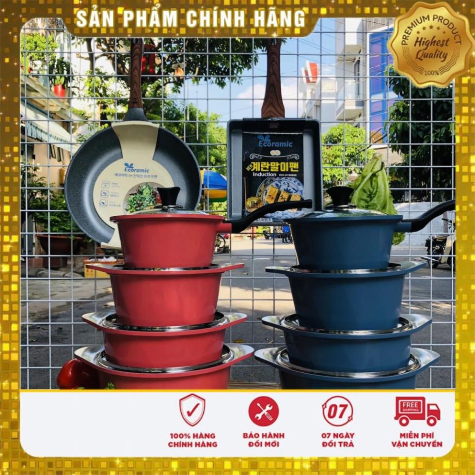 [ Genuine ] Set of 4 Korean V-Line Ecoramic Magnetic Bottom Stone Pots ...