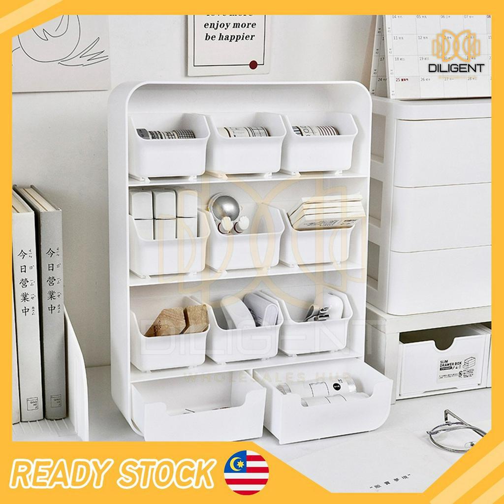 【d268 Ready Stock】multi Layers Storage Rack Multi Drawers Desktop