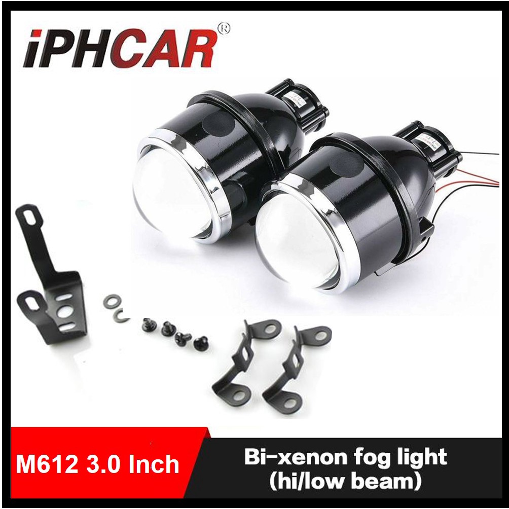 Projector Lens Universal HID Bi-xenon Fog Lights IPH Car Projector Lens ...