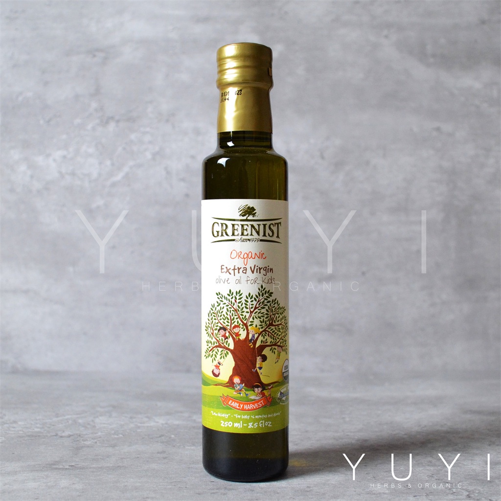 【Greenist】Organic Extra Virgin Olive Oil for Kids - 250ml | Shopee Malaysia