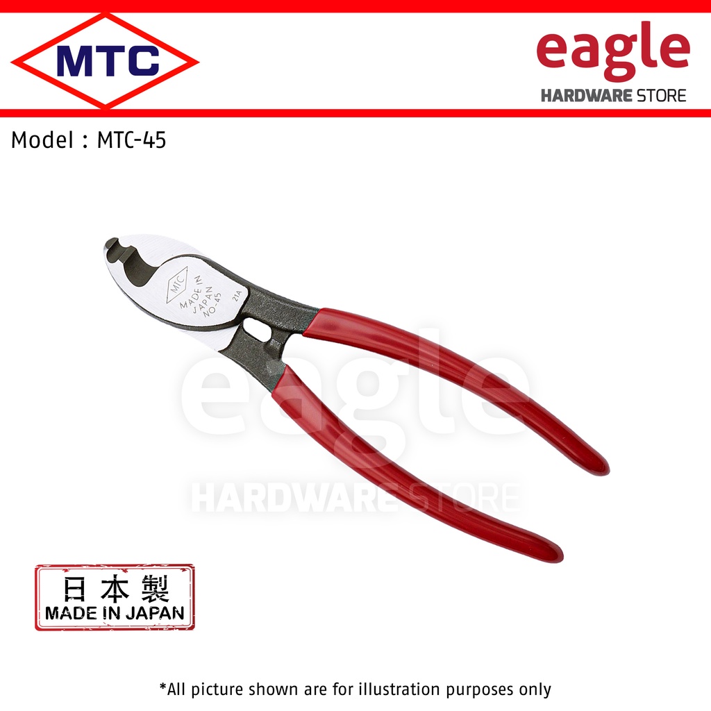 MTC Cable Cutter Plier ( MTC-45 , MTC-46 , MTC-47 ) ( Made In Japan ) | Shopee Malaysia