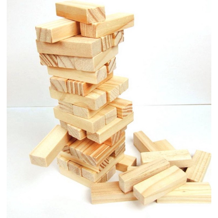 READY STOCK Kids Educational Development Toys Mini Stacking Block Tower ...